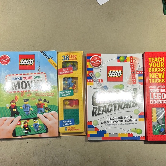 Lego | Toys | Brand New 2 Sets Of Lego Klutz Make Your Own Movie Kit ...